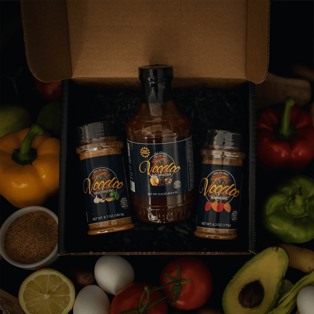 Voodoo Signature Spices & Sauces